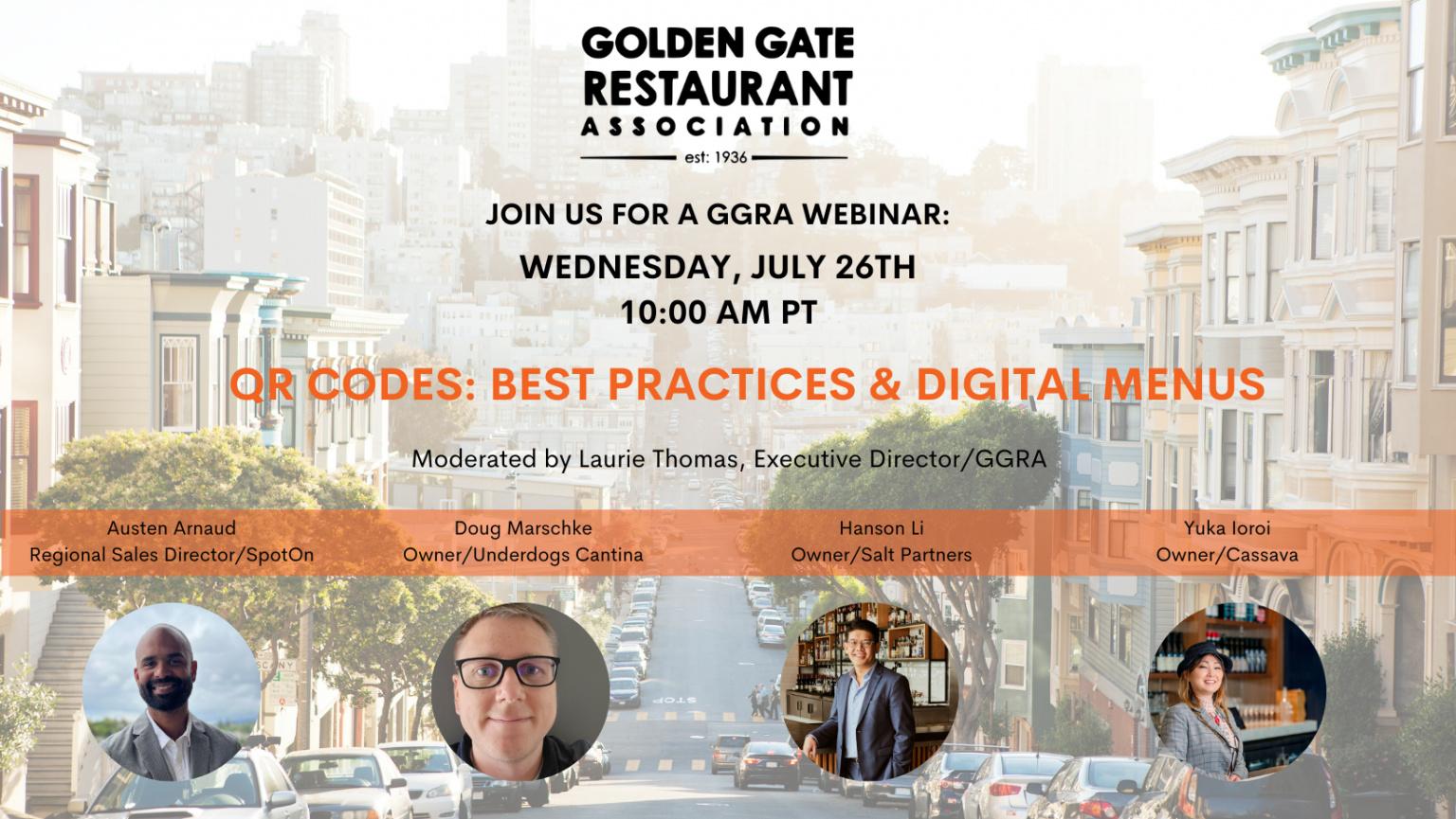 GGRA Webinar- QR Codes: Best Practices & Digital Menus - GGRA